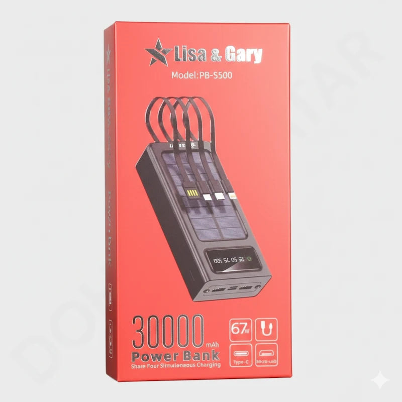 Lisa & Gary 30000mAh Power Bank Qatar | QAR 69 – Dohans Essentials